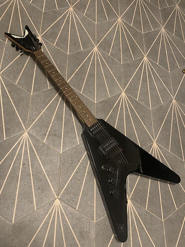 2012 Dean VXL Left Handed VX Guitar Classic Black | Reverb UK