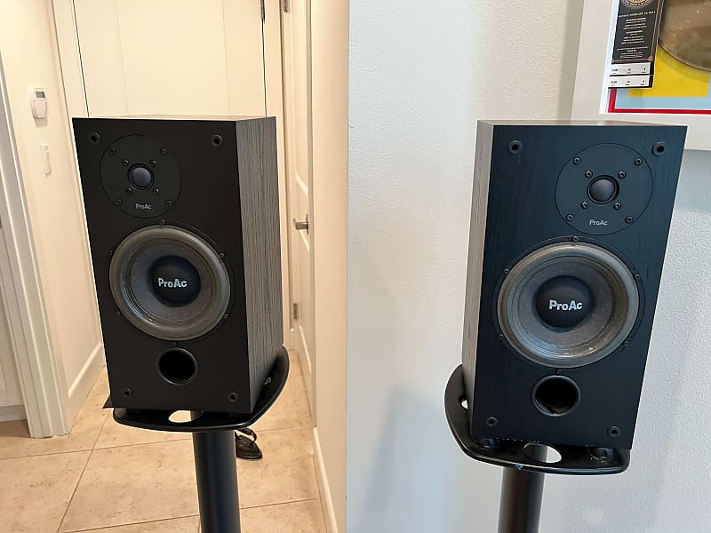 ProAc SM 100 Passive Studio Monitors - Pair, Black Black | Reverb