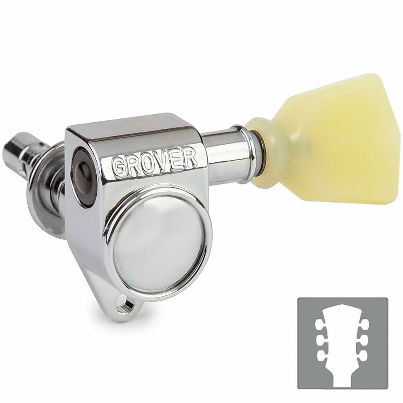 NEW Grover 106 Original Locking Rotomatic Tuners Keystone | Reverb