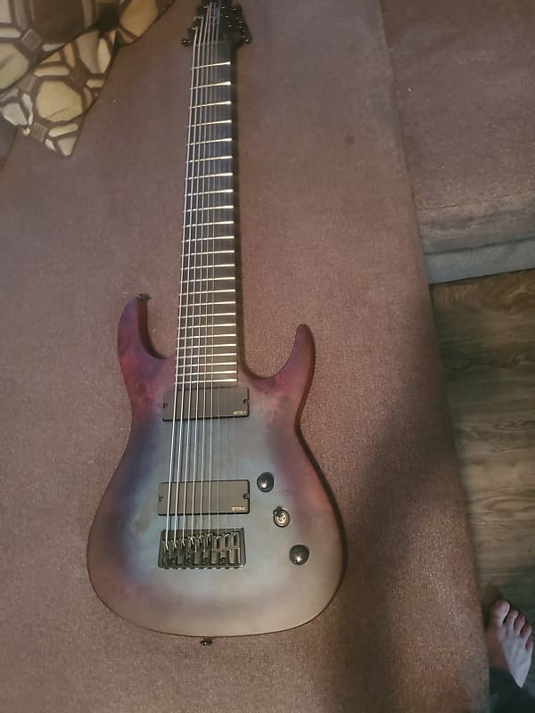 Agile Septor 2023-2024 - Purple Burl 9 String Guitar | Reverb