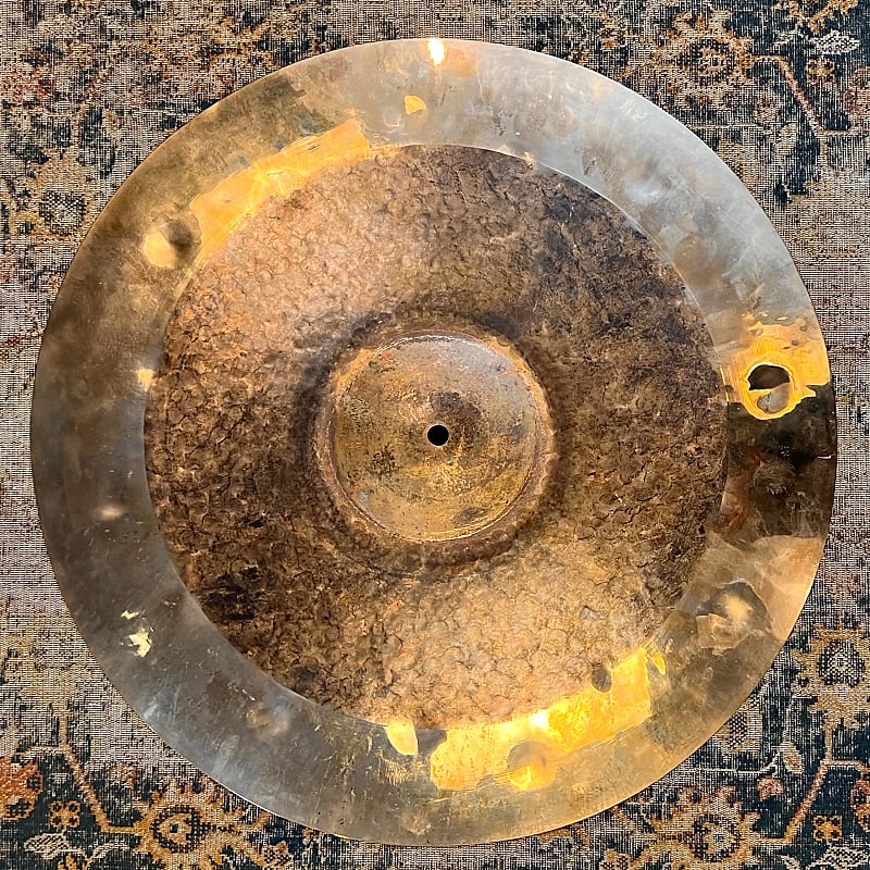 DARK COMPLEX Hand Hammered Turkish PROTOTYPE 20" DUAL CRASH | Reverb