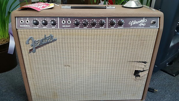 Fender '63 Vibroverb Reissue 1990s Brown | Reverb UK