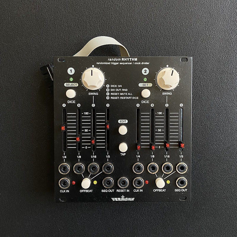 Vermona Random Rhythm Trigger Sequencer Eurorack Module | Reverb