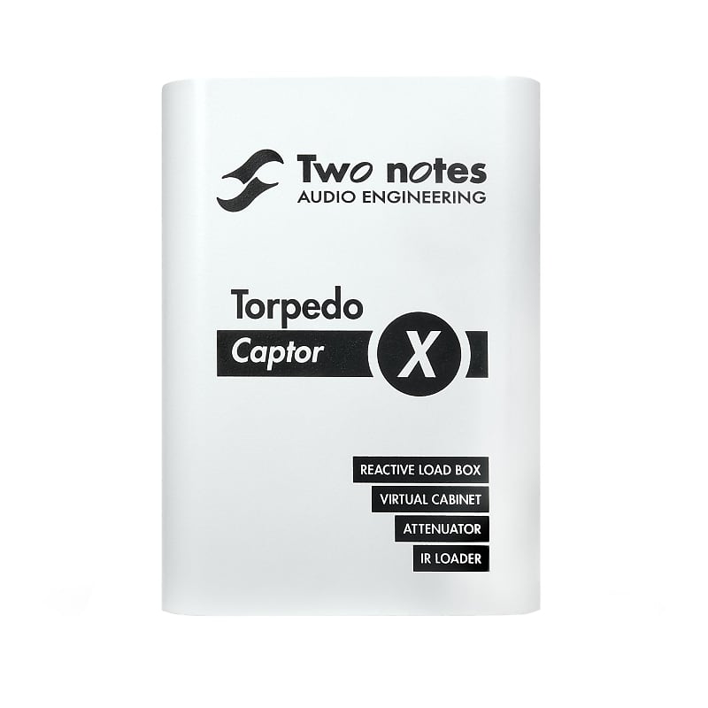 Two Notes Torpedo Captor X 8 ohm Reactive Load Box Attenuator | Reverb