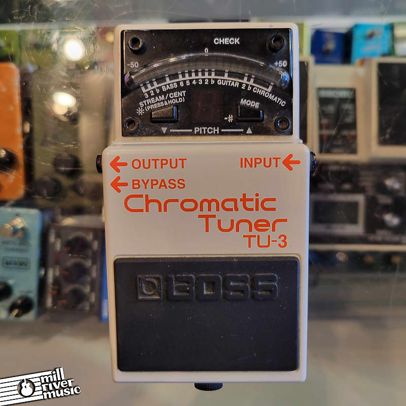Boss TU-3 Chromatic Tuner Pedal Used | Reverb