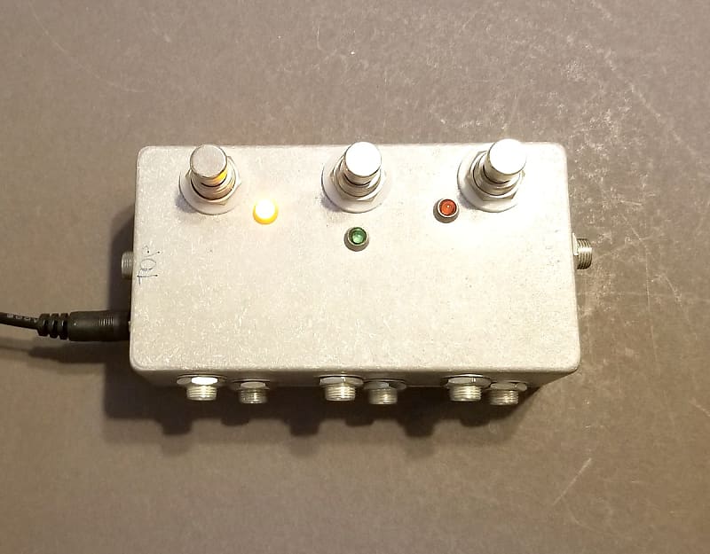 3-channel true bypass effect pedal loop switcher | Reverb