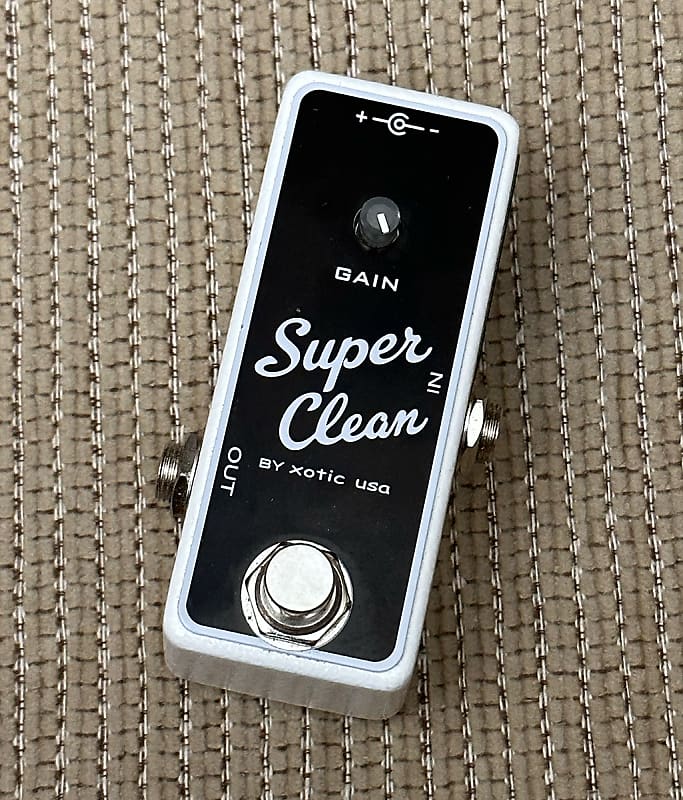 Xotic Super Clean Buffer Pedal - with Original Box | Reverb