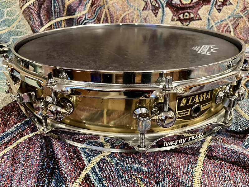 Tama Brass Piccolo Snare 80's, 3" x 14", 10 Lug | Reverb Canada