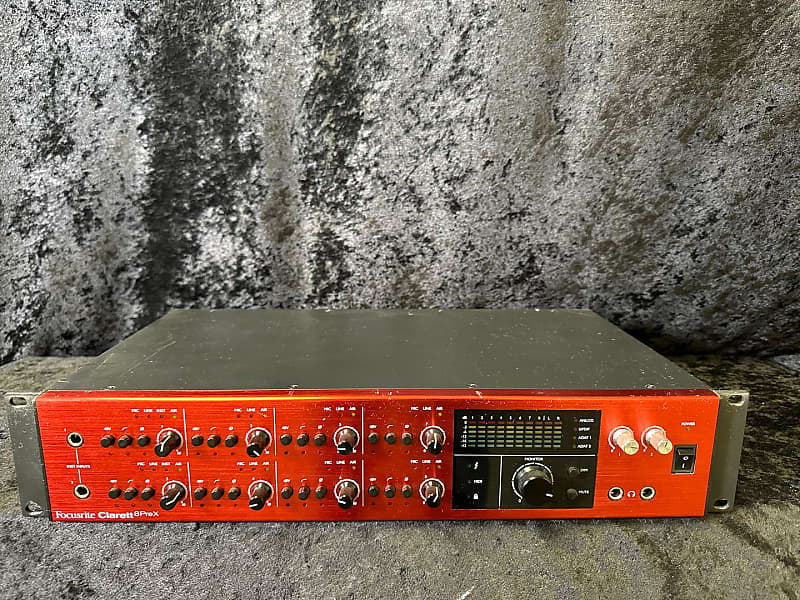 Focusrite Clarett 8Pre X Audio Interface (Nashville, | Reverb