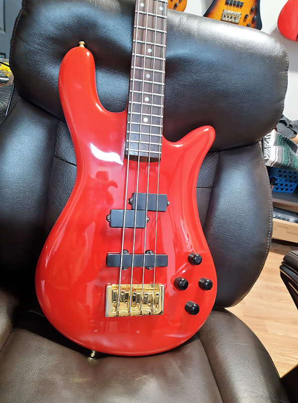 Kramer Spector NS-2A late 80s - Ferrari Red | Reverb
