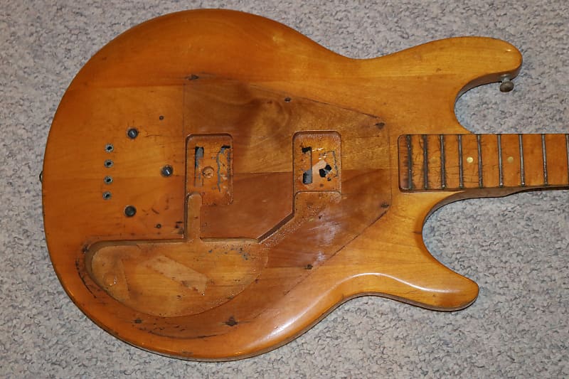 Vintage 1970s Gibson Ripper Bass Body & Neck Husk Project - | Reverb