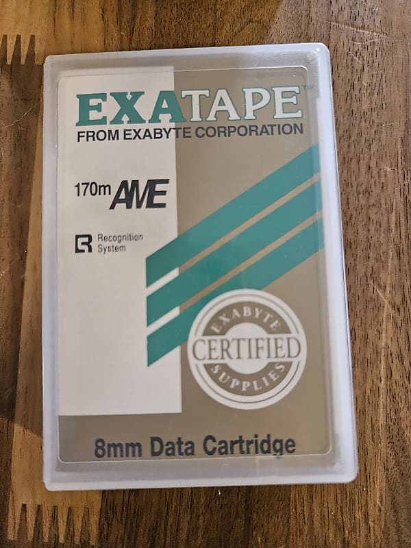 Exabyte Exatape 8mm Tape Cartridge | Reverb
