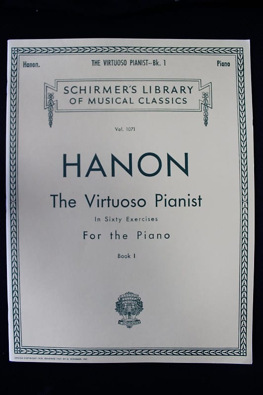 Hanon The Virtuoso Pianist In Sixty Exercises for the Piano | Reverb