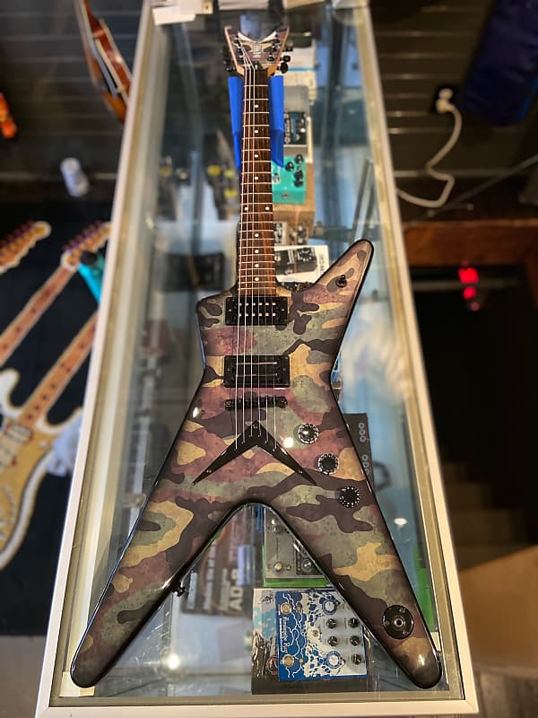 Dean Camo Dimebag Signature Explorer | Reverb