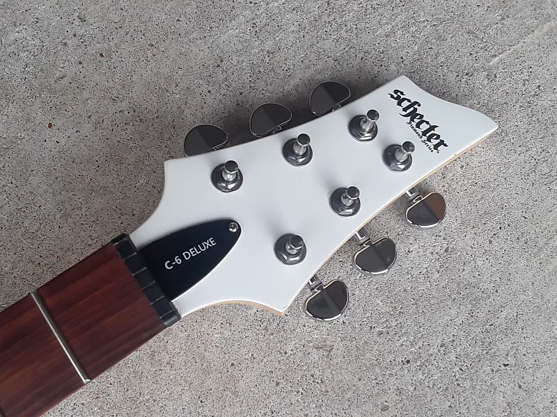 Schecter C-6 Deluxe Guitar Neck + Tuners | Reverb