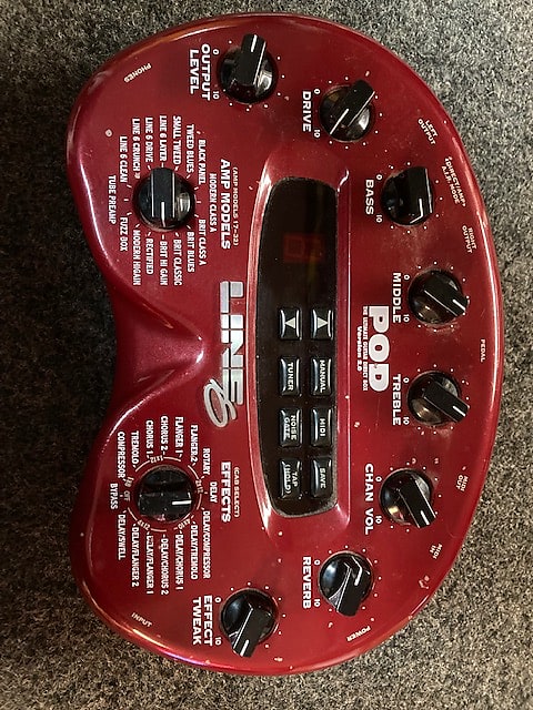 Line 6 POD 2.0 Multi-Effects GuitarEffect Pedal | Reverb