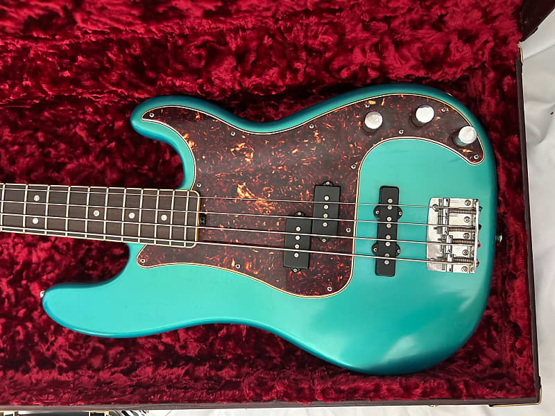 Shabat Panther (Fender P/Jazz bass style) - Ocean Turquoise | Reverb