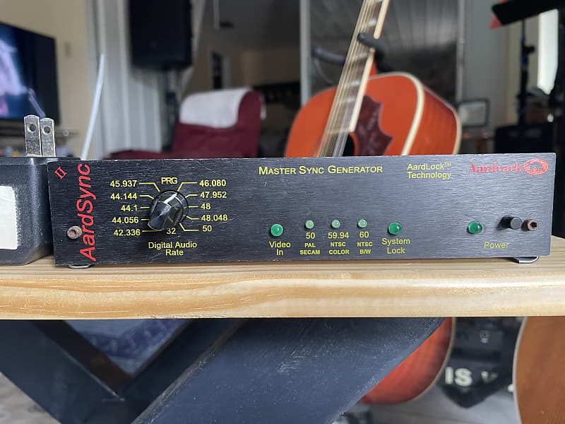 Aardvark Master Sync Generator Aardsync II Wordclock | Reverb