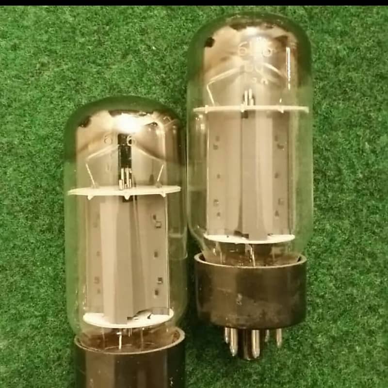 Pair (2) 60s/70s Vintage Sylvania 6L6-GC Power Tubes - | Reverb