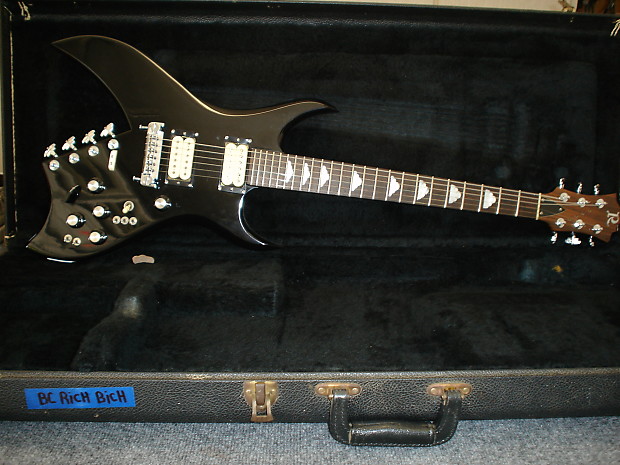1979 BC Rich Bich 10 String RARE Black | Reverb