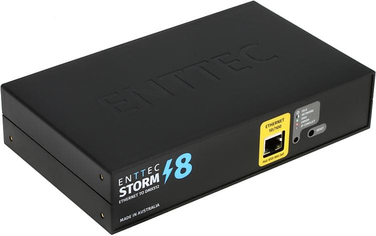 ENTTEC Storm 8 8-port Ethernet to DMX Interface | Reverb