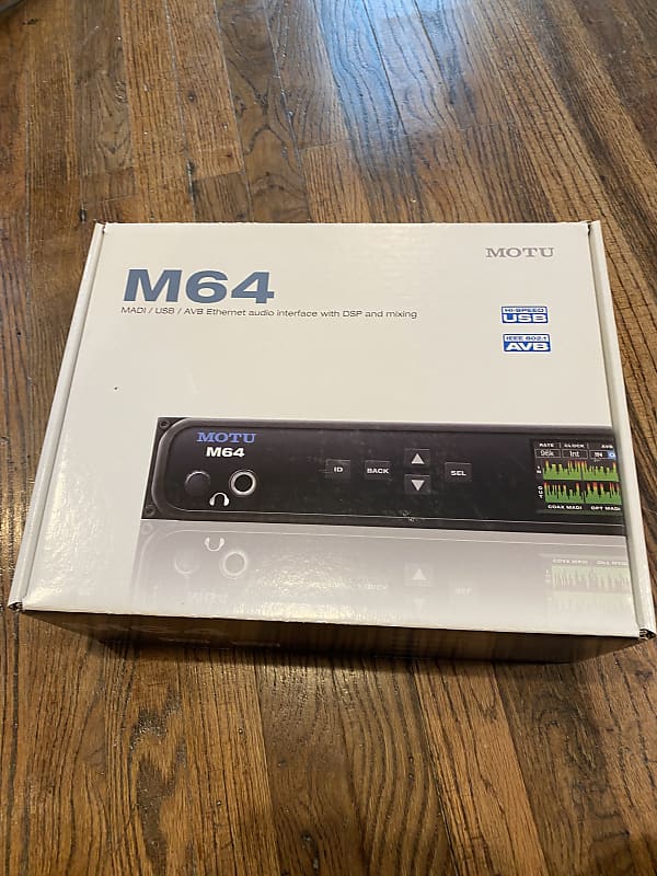MOTU M64 AVB / USB Digital Audio Interface with 256 | Reverb