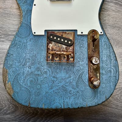 Pistols Crown Barncaster Tele GUITAR BODY ONLY | Reverb Canada