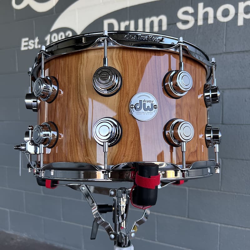 DW Collector's Series 8x14" Exotic Pure Almond Snare Drum in | Reverb