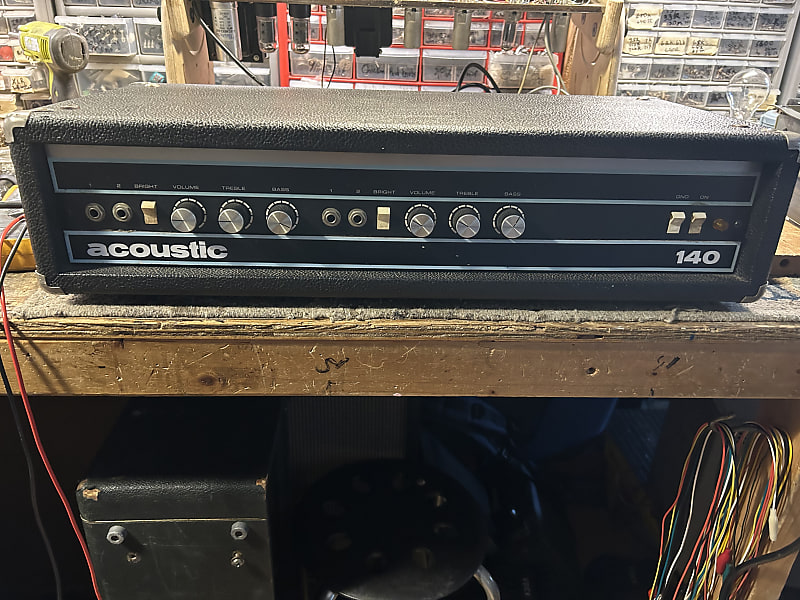 Acoustic Control Corp 140 bass head 70s | Reverb