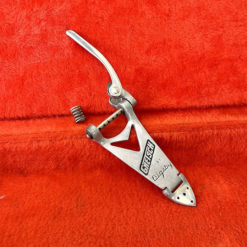 Gretsch Bigsby B6 vibrato tailpiece c 1960 - Nickel Chet | Reverb UK