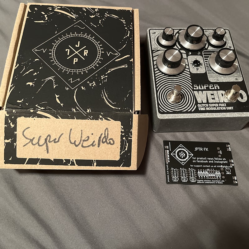 JPTR FX Super weirdo 2022 Steel and screen print. | Reverb