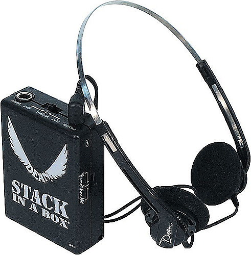 Dean Stack In A Box Guitar Headphone Amp W/ Headphones | Reverb
