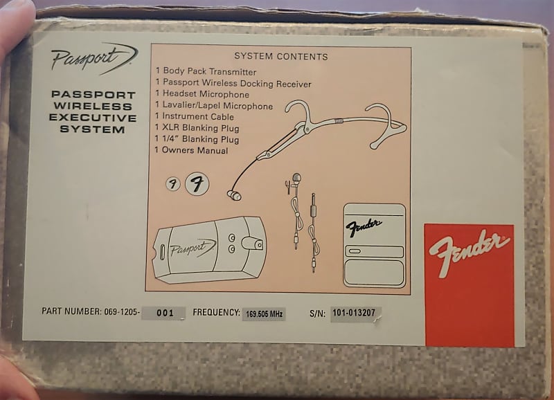 Fender Passport Wireless Executive System Microphone Kit | Reverb