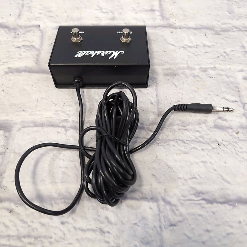 Marshall 2 Button Channel Reverb Footswitch | Reverb