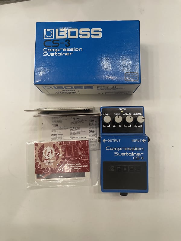 Boss CS-3 Compression Sustainer Compressor Alchemy Audio Mod | Reverb