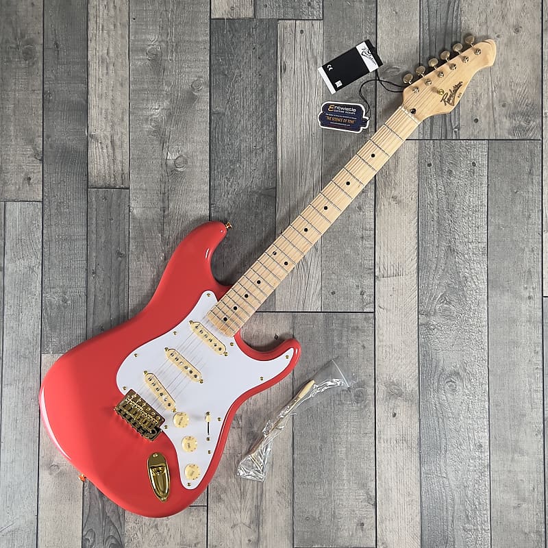 Revelation RSS Sleepwalk Strat - Fiesta Red | Reverb UK