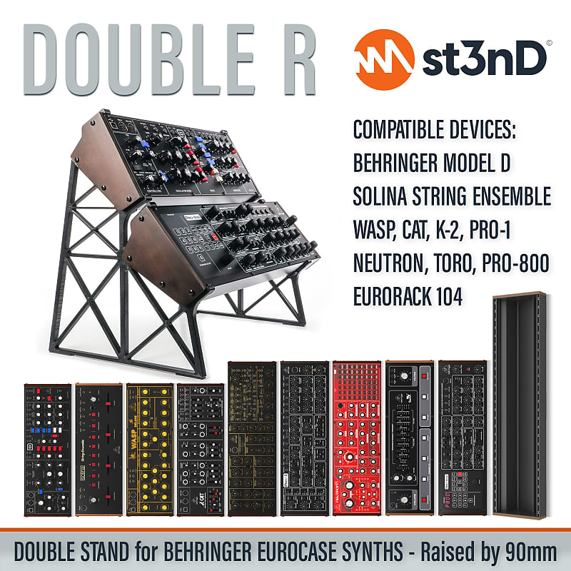 DOUBLE STAND for BEHRINGER EURORACK CASE FORMAT | Reverb UK