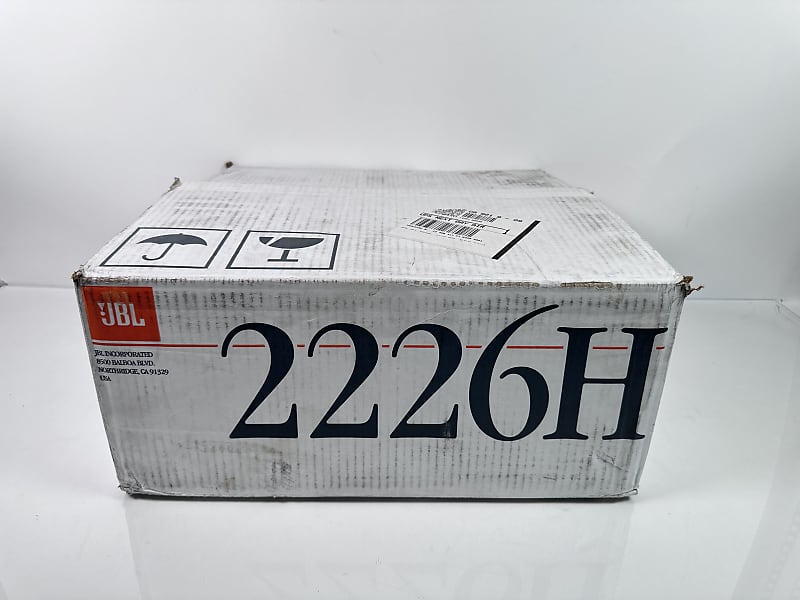 JBL 2226H 15" Woofer, NEW OLD STOCK (NOS), USA Made | Reverb