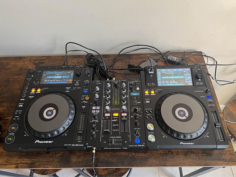 Pioneer DJ Setup | XDJ 1000 | CDJ 900 Nexus | DJM-450 | Reverb