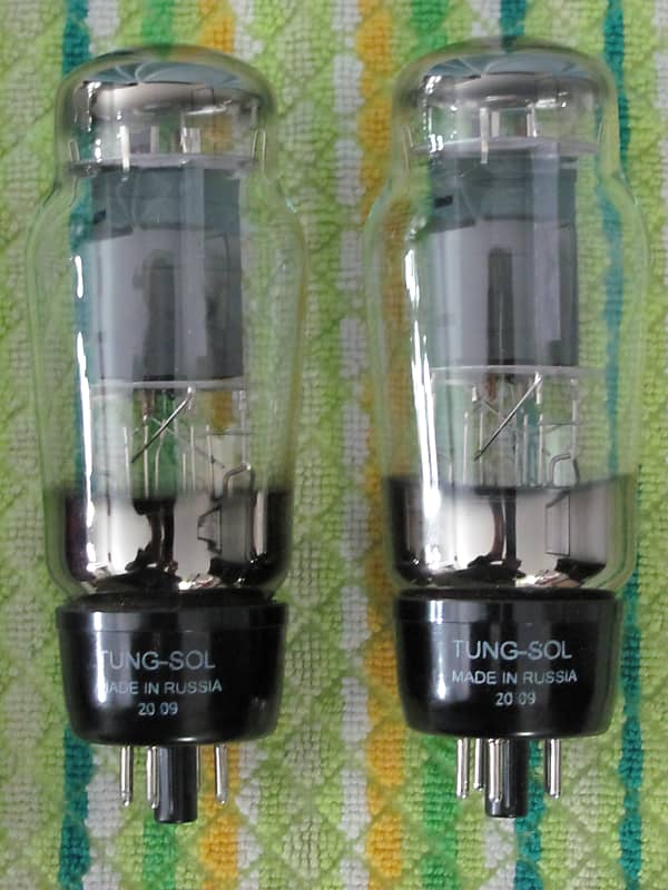 Tung Sol 6L6G “Big Bulb” Tubes Matched Pair | Reverb