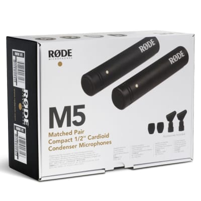 Rode M5 Small-diaphragm Condenser Microphone - Matched Pair | Reverb