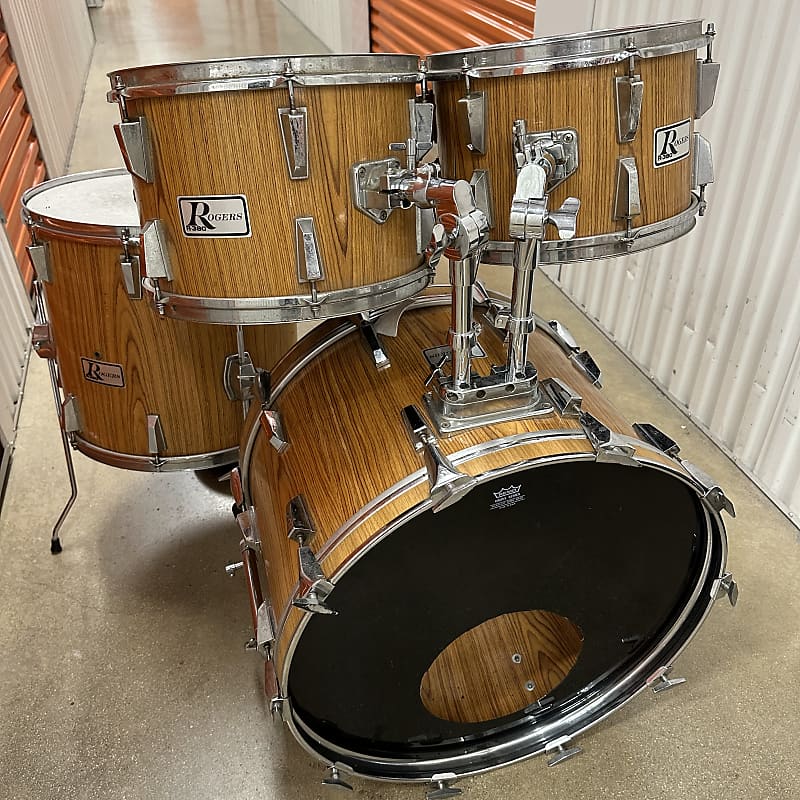 Rogers R-380 Vintage Drumset 12-13-16-22 | Reverb