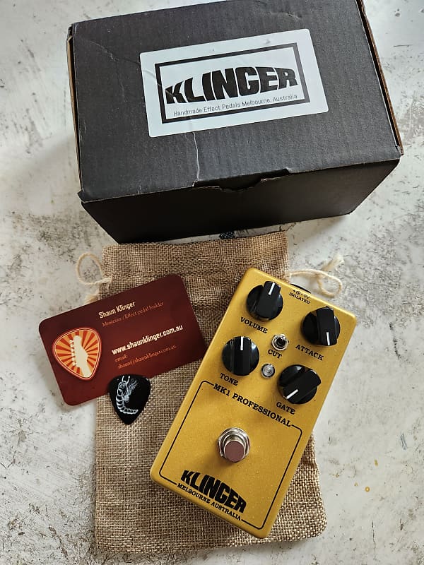 Klinger MK1 Fuzz Yellow | Reverb