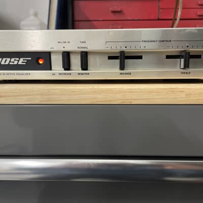 Bose 901 iii active equalizer Late 70’s - Walnut/ brushed | Reverb