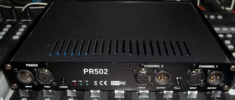 DIYRE PR502 2-Slot 500-Series Chassis Kit with External Power | Reverb