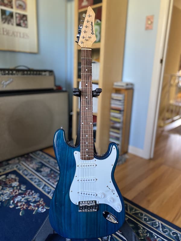 Galveston Strat-Style electric guitar 80s-90s - Professional | Reverb