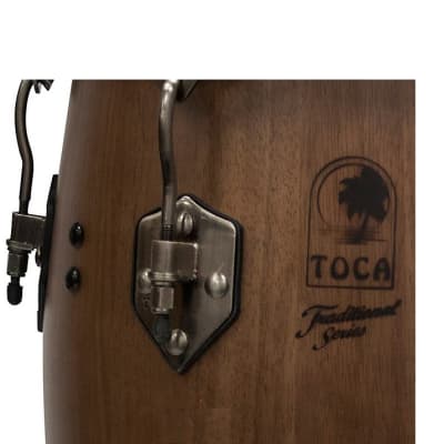 Toca Traditional Series Tumba & Conga Drum Set - Dark Wood | Reverb