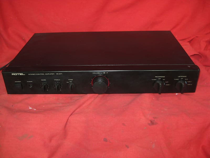 Rotel RC-971 Stereo Control Amplifier (preamp) Audiophile | Reverb