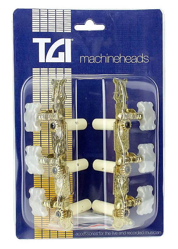 TGI Classical Machine Heads (GOLD Lyre) | Reverb UK