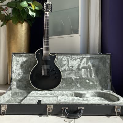 ESP E-II Eclipse Matte Black Aged Binding with | Reverb Deutschland